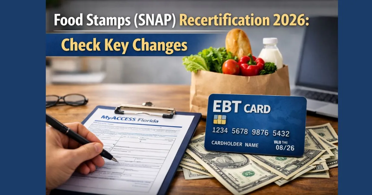 Food Stamps (SNAP) Recertification 2026: Check Key Changes - News Alert