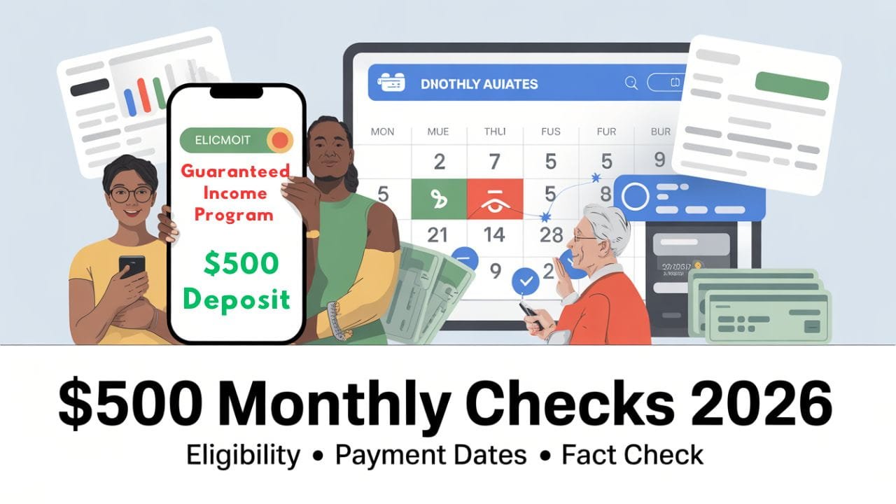 Guaranteed Income Program 2026 Fact Check - When you will get $500 ...