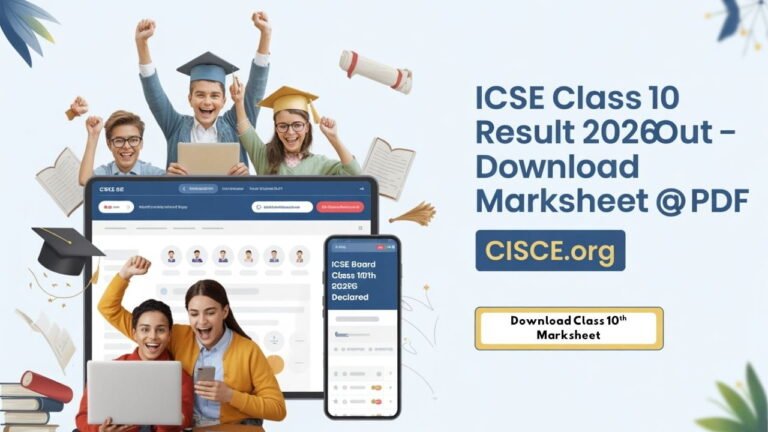 ICSE Board Result 2026 Declared: Download Class 10th Marksheet PDF ...